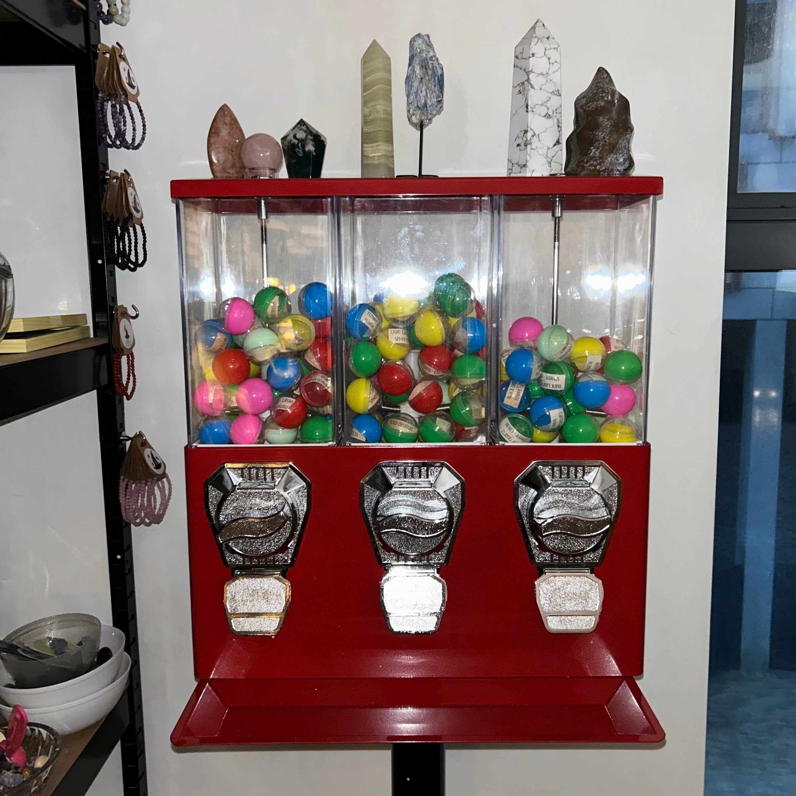 Deluxe Crystal Gumball Machine – MagiCandleSOS